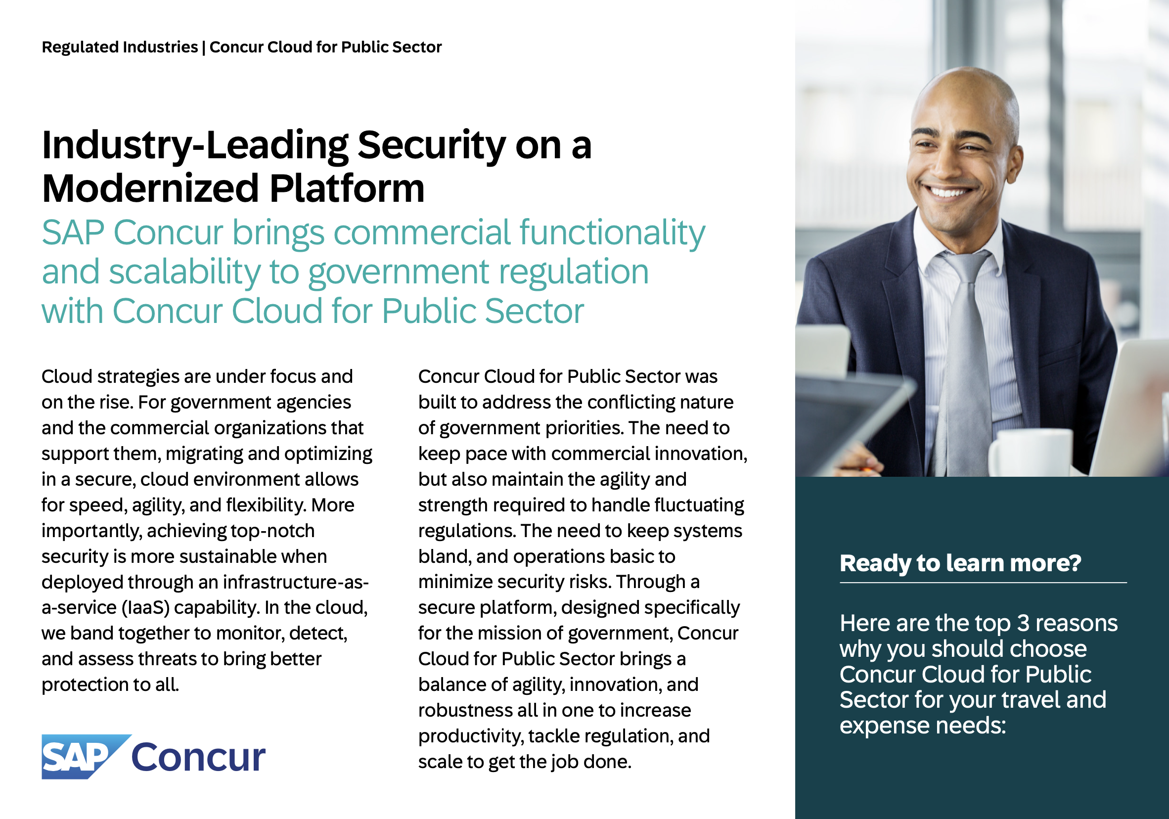 Industry-Leading Security on a Modernized Platform: Concur Cloud for ...