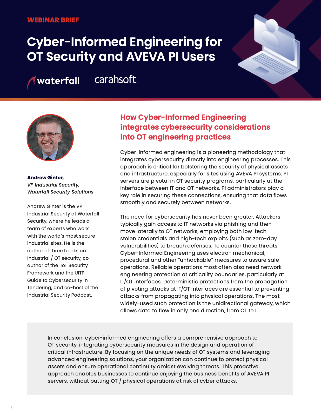 Cyber-Informed Engineering for OT Security and AVEVA PI Users