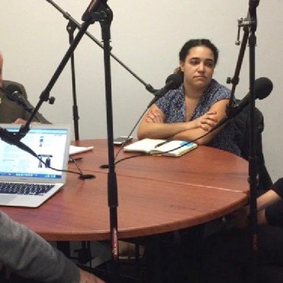 Marie Mark and Michael Velarde of the Immigrant Defense Project talk ...