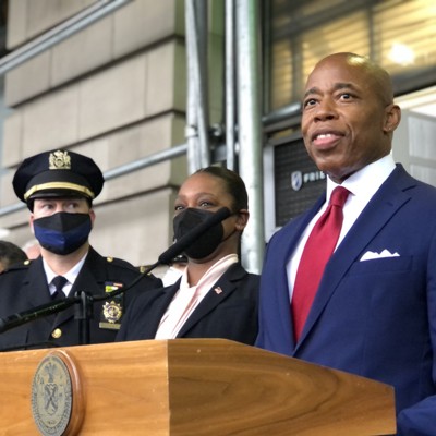 Police officer mayor’s first day on the job - City & State New York