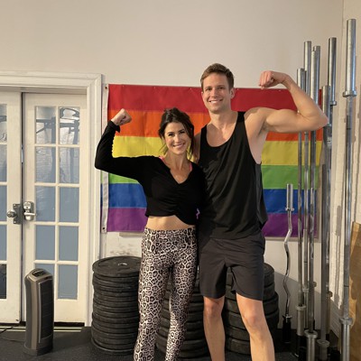 Council Member Erik Bottcher takes Skye to a CrossFit class in his ...