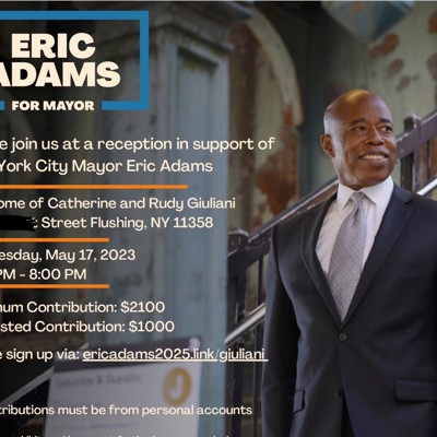 Rudy Giuliani (no, not that one) is fundraising for Eric Adams - City ...