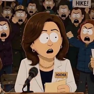 Hochul said what??? Blakeman AI video may have violated election law ...