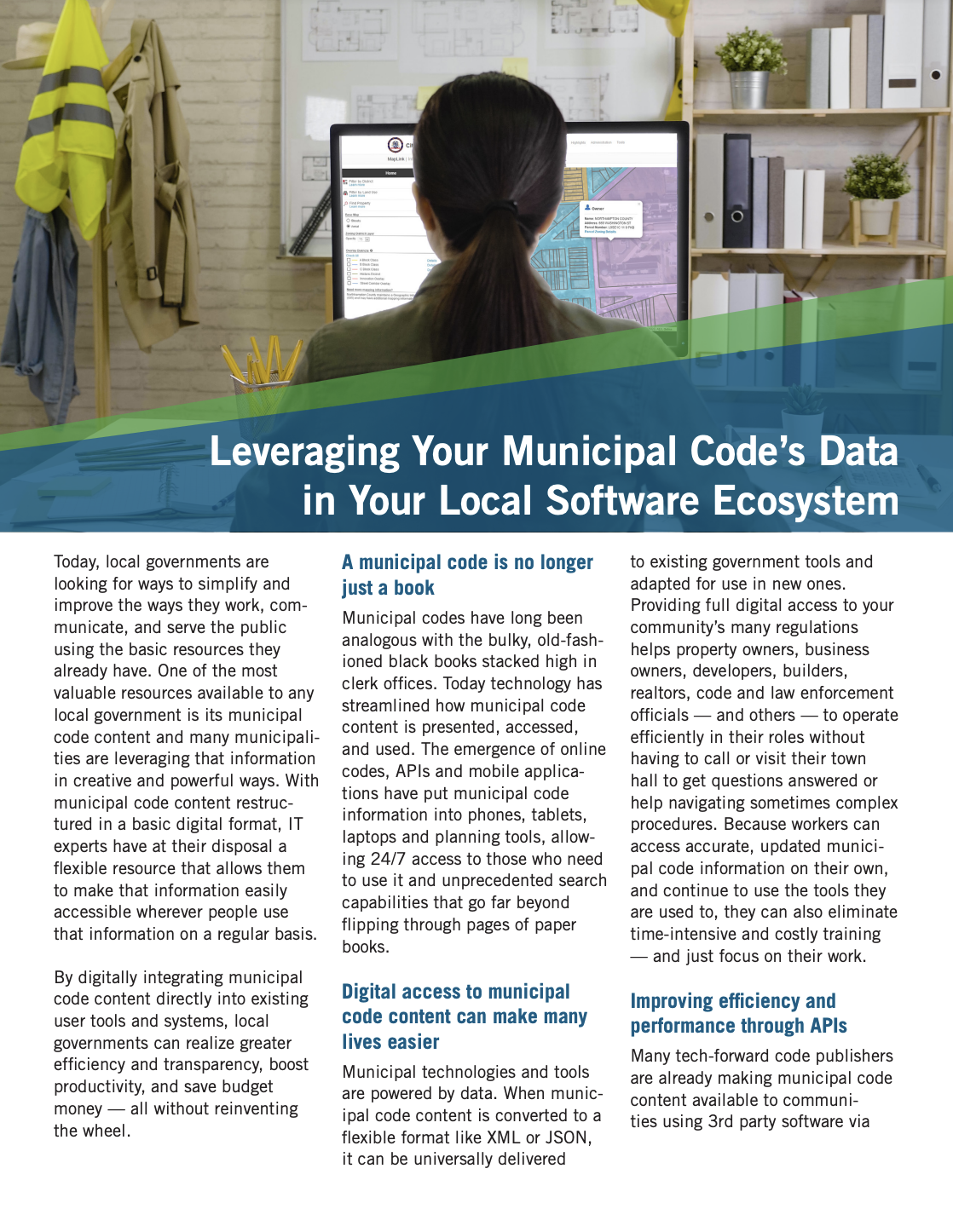 Leveraging your municipal code’s data in your local software ecosystem